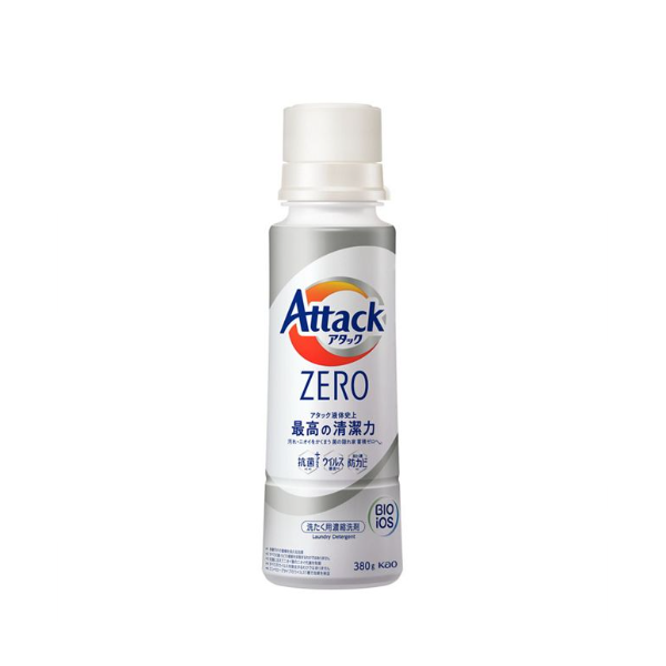 Kao Attack ZERO Concentrated Enzyme Laundry Detergent 380g | AUSTRAWELL PTY LTD